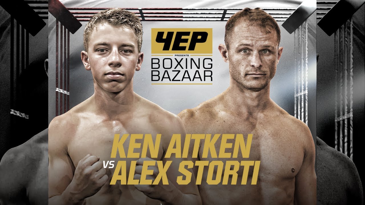 Ken Aitken Vs Alex Storti - Boxing Bazaar - YouTube