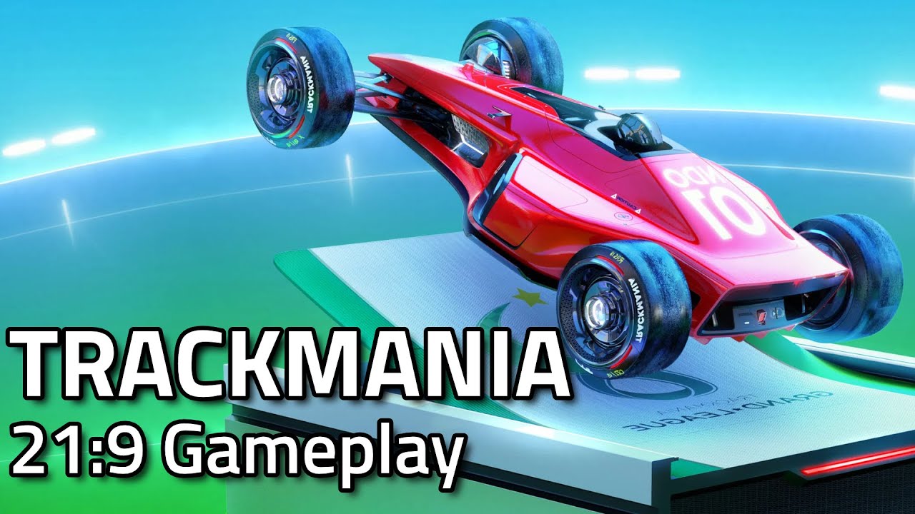 Trackmania 2020 - 21:9 Ultrawide Gameplay - YouTube