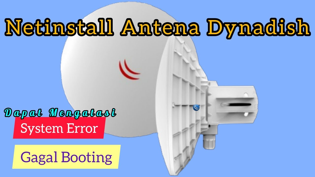 Cara Netinstall Antena Dynadish - YouTube