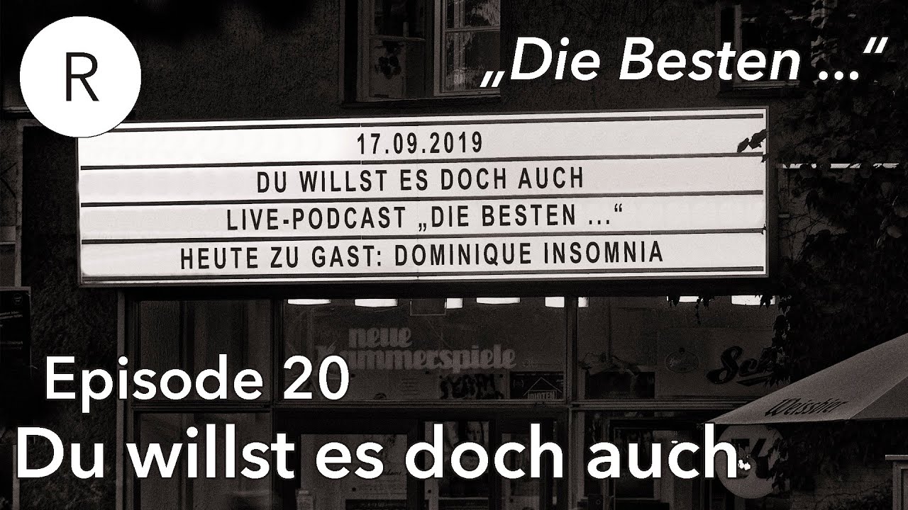 Dominique Insomnia: "Du willst es doch auch" - Episode 20 - - YouTube