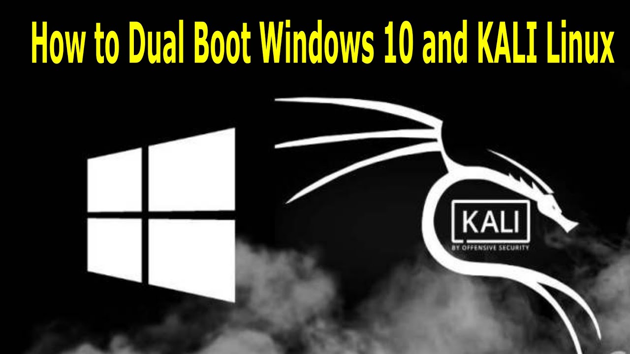10 | How to Dual Boot Windows 10 and KALI Linux | Linux The KERNEL ...