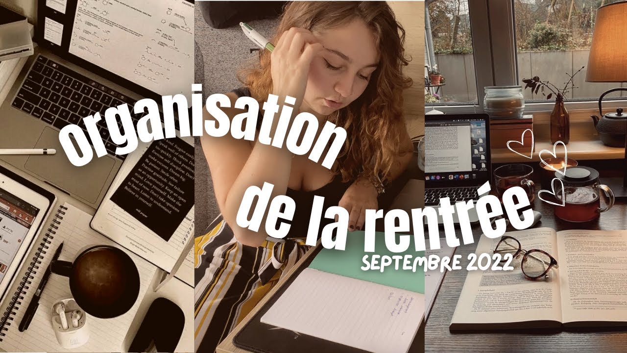UNE JOURNÉE POUR ORGANISER LA RENTRÉE - YouTube
