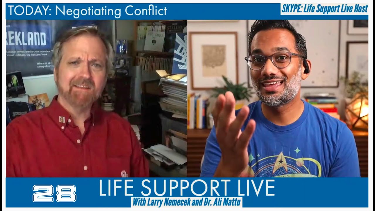 "Negotiating Conflict"/Disco 3.2 & all Star Trek: LIFE SUPPORT LIVE #28 ...