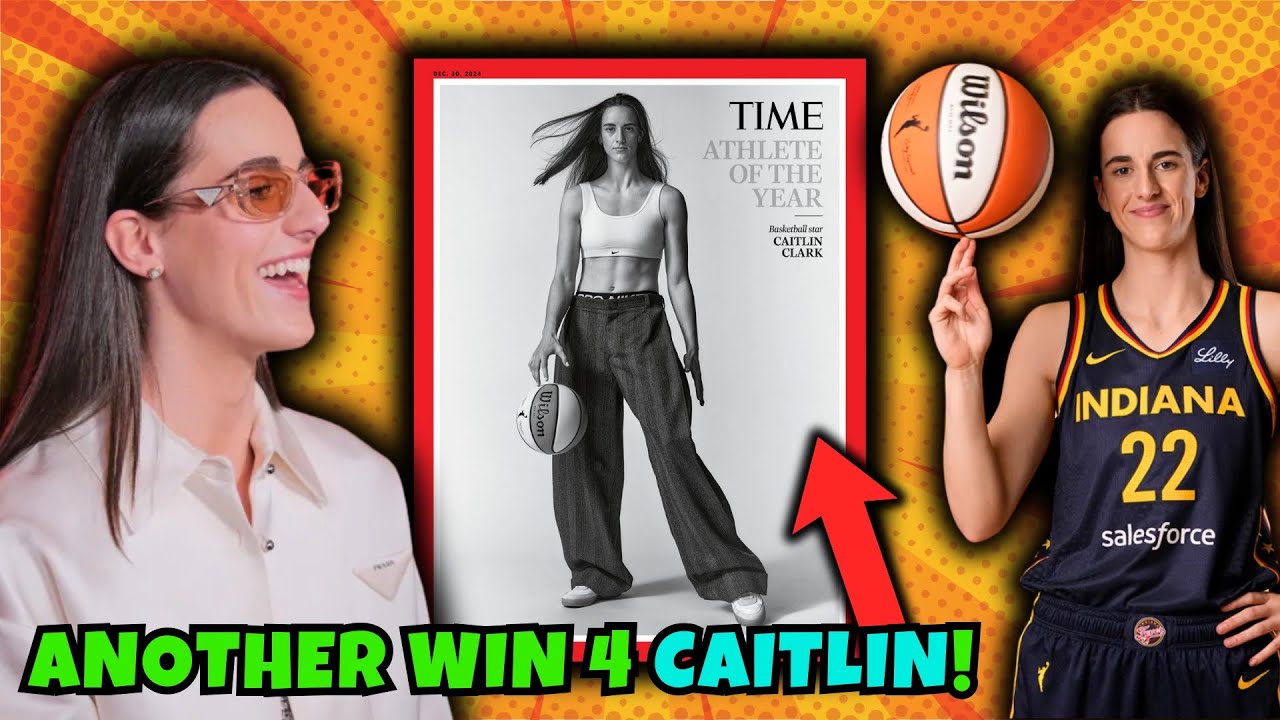 Caitlin Clark Takes Home Time Magazine's Top Honor! - YouTube