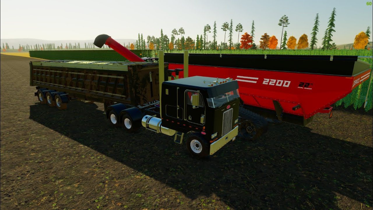 BIG HOPS CROP CONTRACT HARVESTING LADOWNOLD FARM FS22 - YouTube