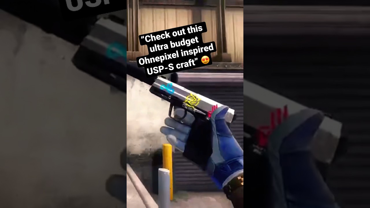 Have you seen this budget Ohnepixel USP-S craft? #shorts - YouTube