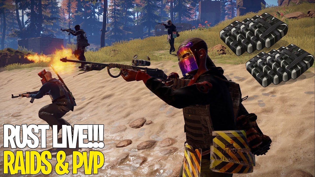 Rust Perfect Aim Train | Targets and 1v1ing people | Scrims | 1300 ...