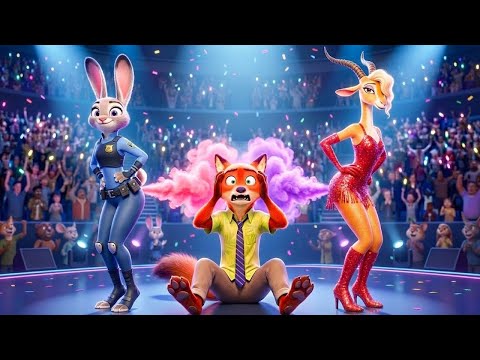 😱 OMG !🏆Judy Competes with Gazelle in a Fart Competition | Who Won The Game ? - New Zootopia