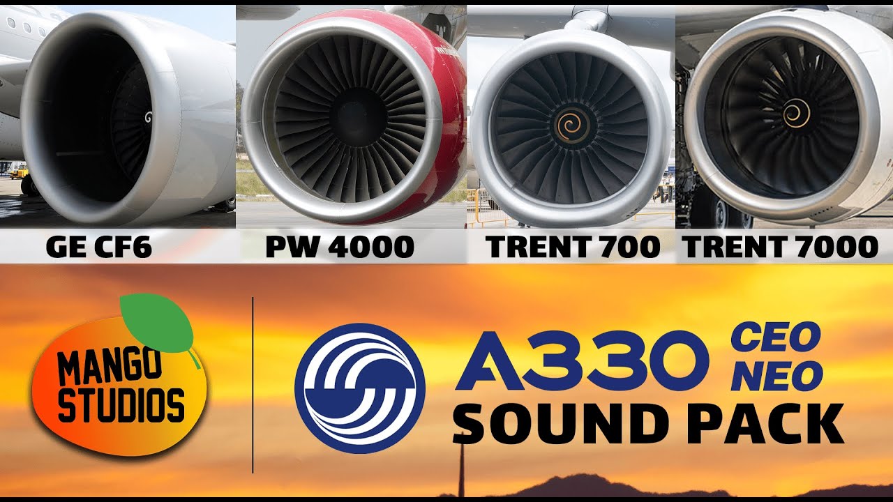 Mango Studios A330-900 Sound Pack PLACEHOLDER TRAILER - YouTube