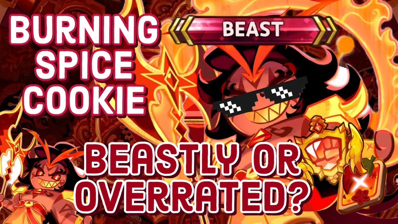 How to BURN EVERYTHING with Burning Spice Cookie… (Review) | Cookie Run ...