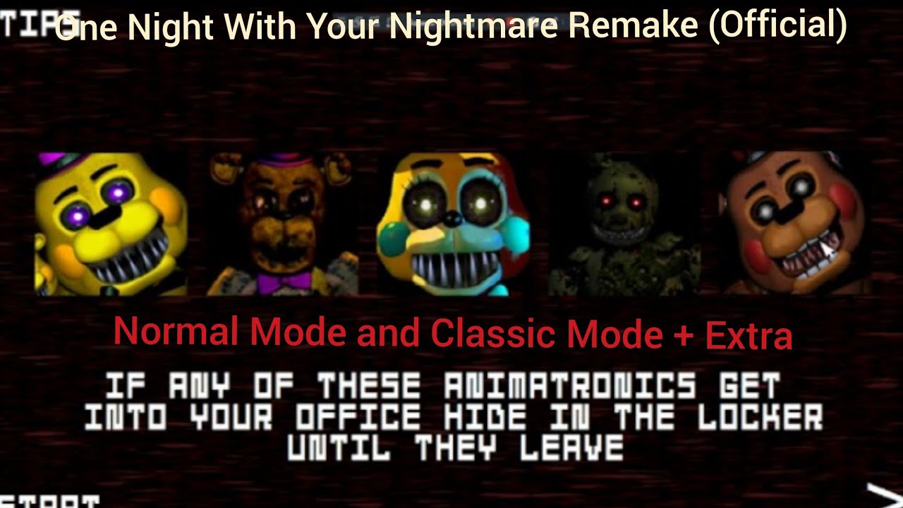 (One Night With Your Nightmare: Remake [Official])(Normal mode and ...