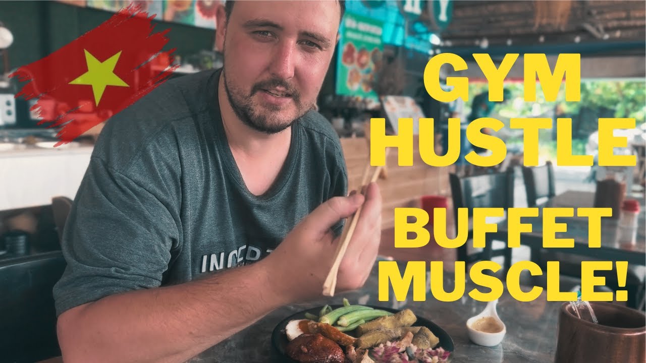Small Town, Big Gains: Gym & Buffet Life in Long Thanh, Vietnam! - YouTube
