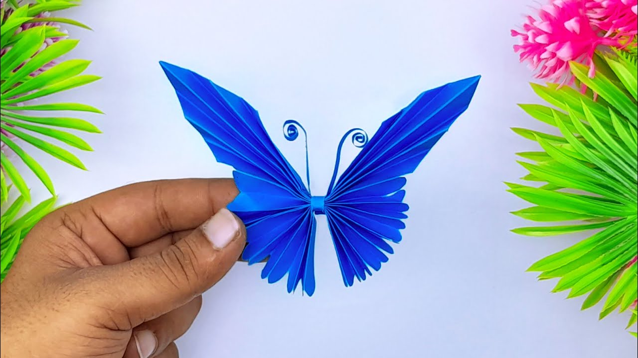 Origami Butterfly Making Tutorial Easy | How To Make Paper Butterfly ...