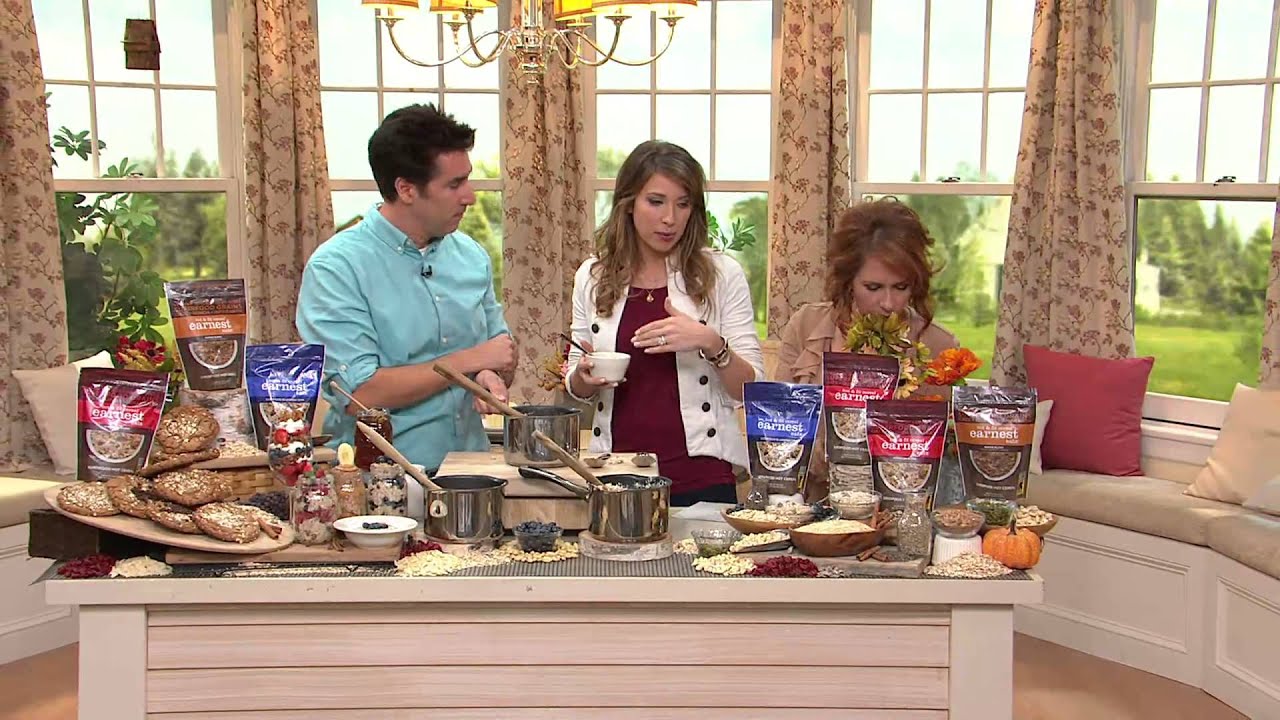 Earnest Eats (4) 12.6 oz. Bags of Superfood Hot Cereal with Sharon ...