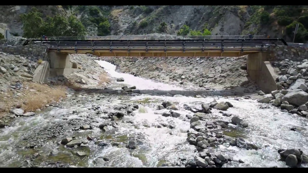 Pacoima Dam and the wash - YouTube