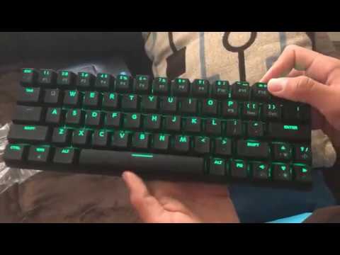 *UNBOXING* $45 DIERYA 60% MECHANICAL KEYBOARD *RGB* AND *WIRELESS ...