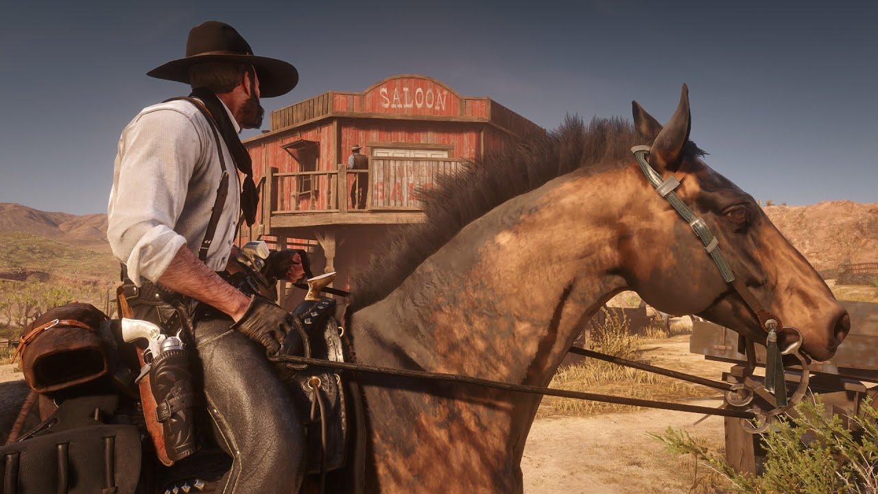 Chill Tumbleweed Range Ride | Red Dead Redemption 2 Ambience | RDR2 ...