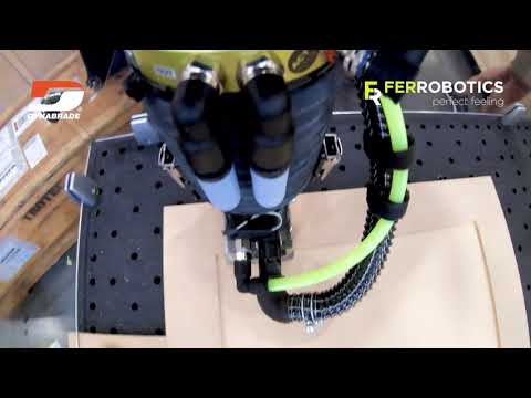Robotic sanding tool ACF-K - wooden surface treatment - Dynabrade ...