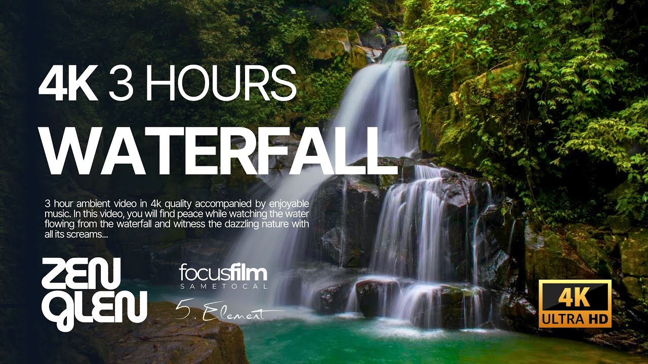 Amazing Waterfall 4K Video Ultra HD - YouTube