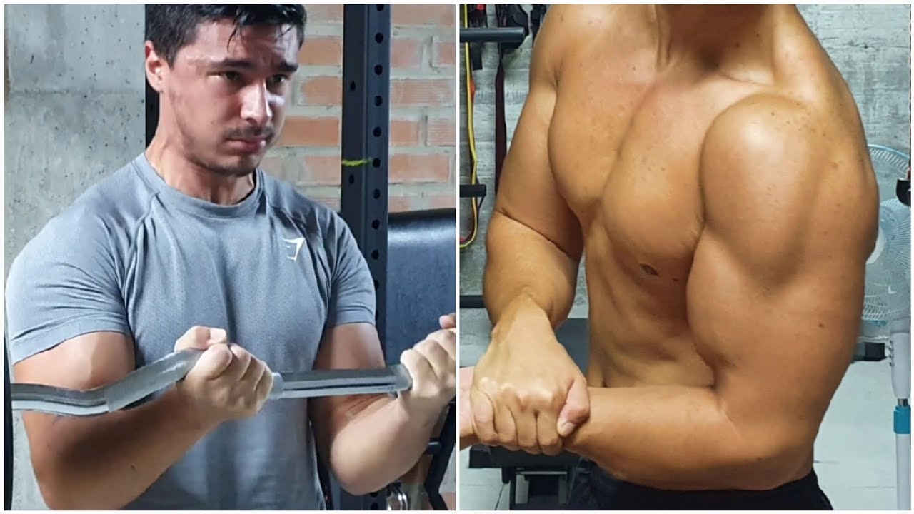 How I built HUGE biceps - YouTube