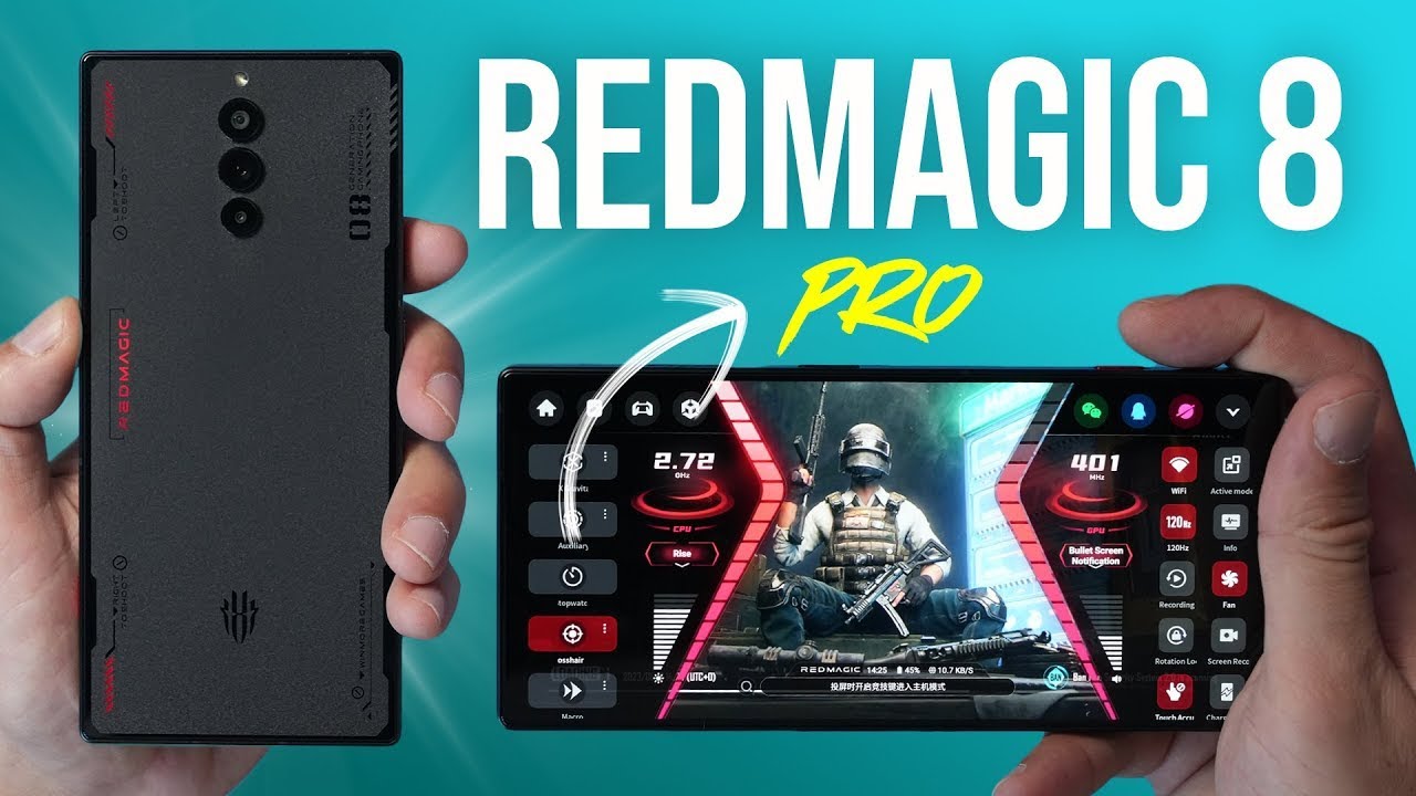 The Most Powerful Gaming Phone : Red Magic 8 Pro Review - YouTube
