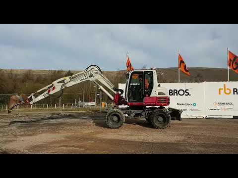 Lot 185 2013 Takeuchi TB295W - YouTube
