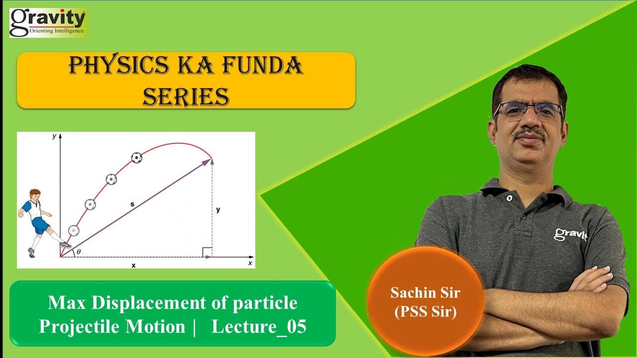 Max Range of Projectile Lecture 05 - YouTube