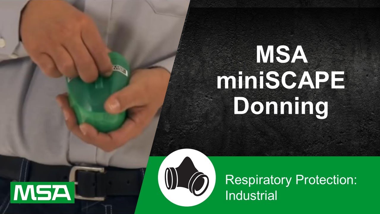 MSA miniSCAPE Donning - YouTube