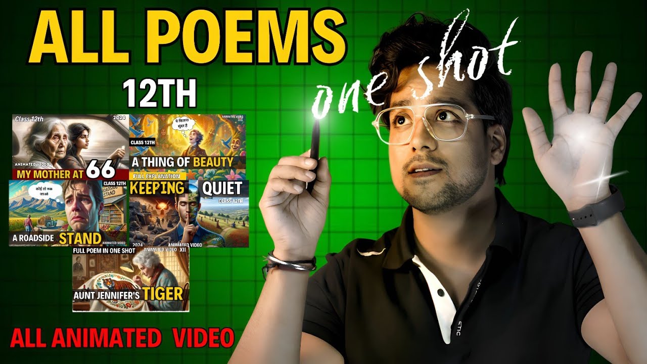 All Poem in one shot | full English literature one shot | class 12 all ...