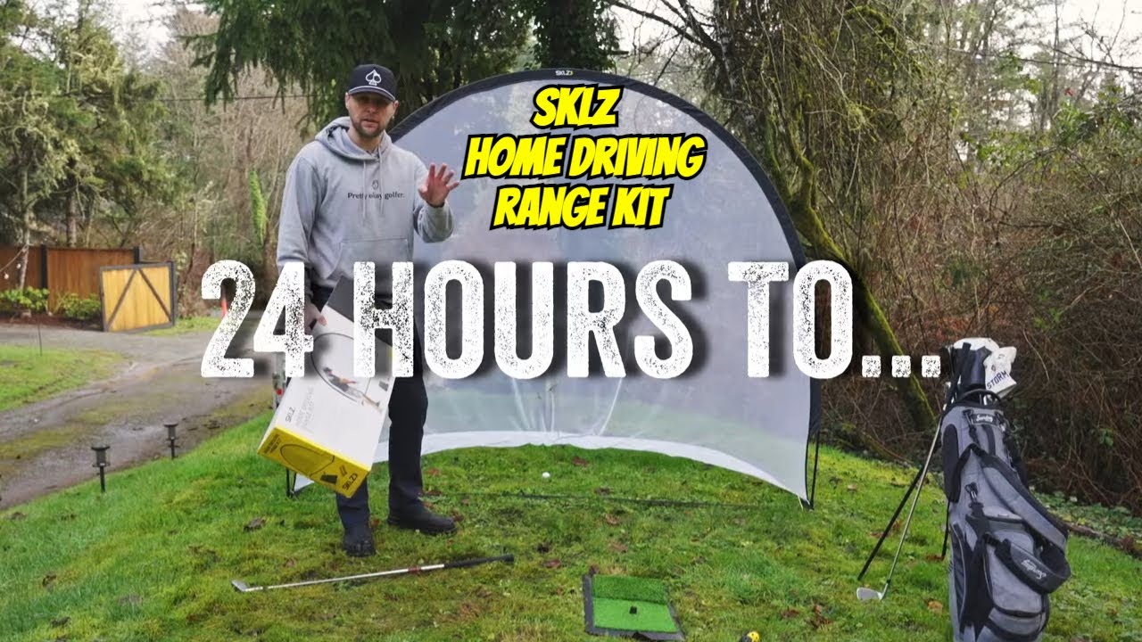 SKLZ home driving range kit | First Impression & Unboxing Review - YouTube