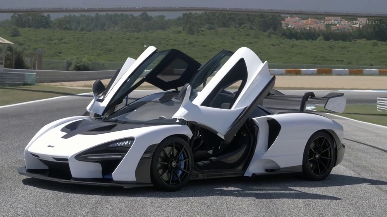 White McLaren Senna Hand Assembled Limited to 500 Units Hypercar 2 2 2 ...