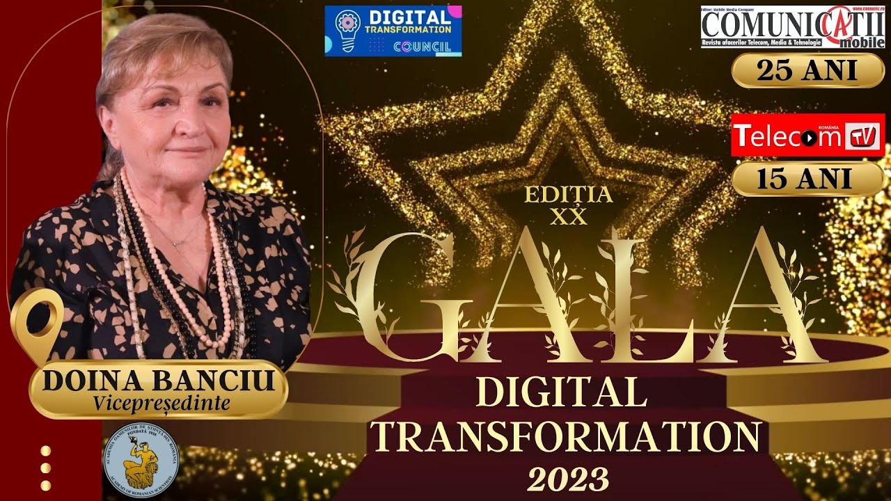 Doina BANCIU @ GALA DX 2023 - Aniversare 75 de ani - YouTube