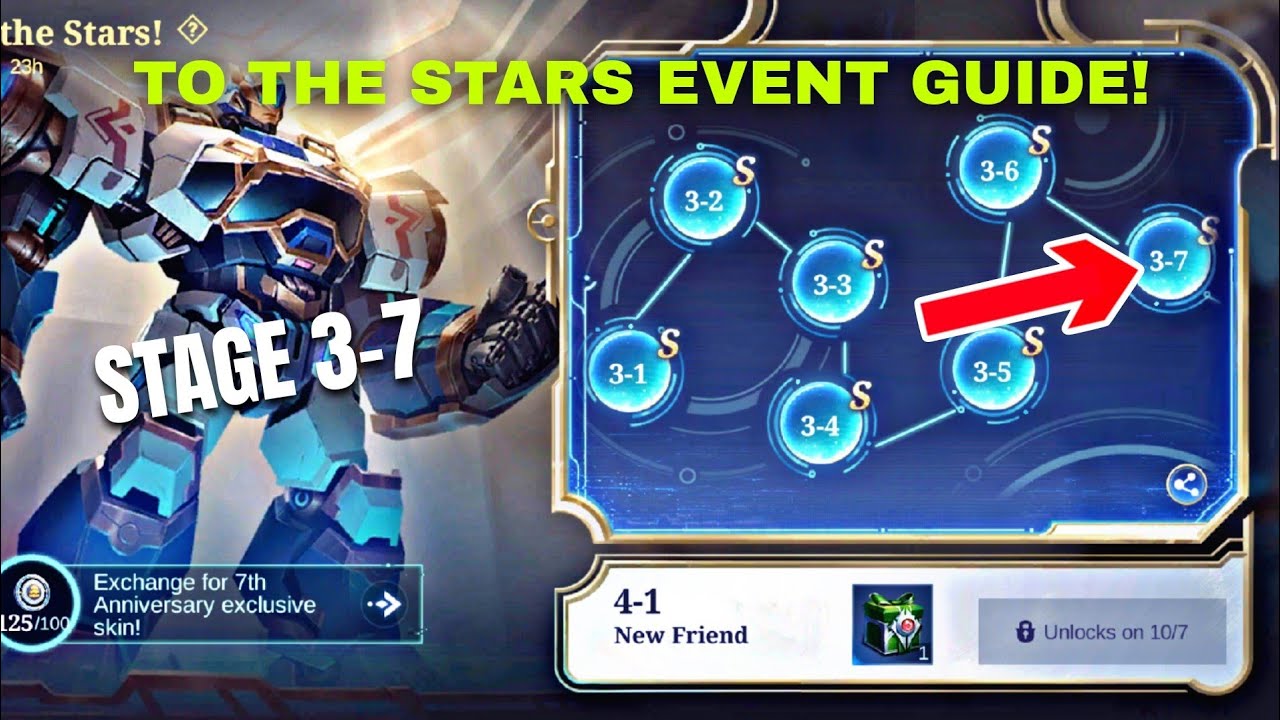 TO THE STARS MLBB 3-7 GUIDE! JOHSON EVENT 3-7 MINI GAME MOBILE LEGENDS ...