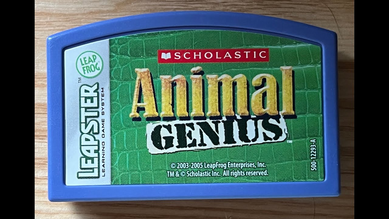 Scholastic Animal Genius (Leapster) All Voice Clips Part 1 - YouTube