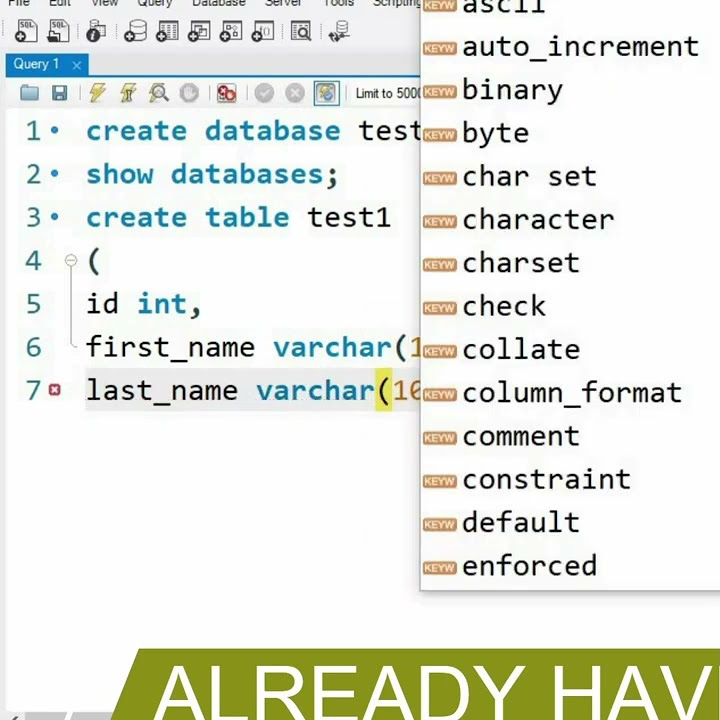 Insert a value on table with example| sql |RDBMS#sql #dbms #100dayscode ...