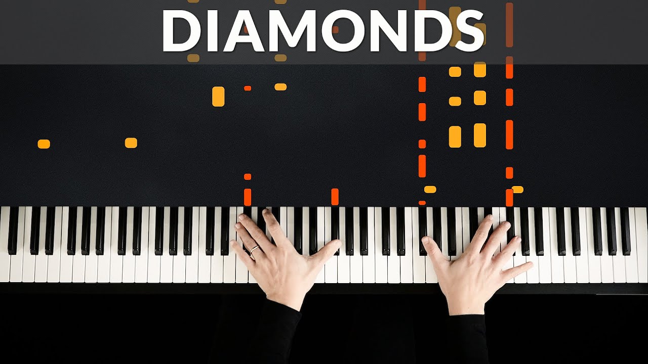Diamonds - Rihanna | Tutorial of my Piano Cover - YouTube