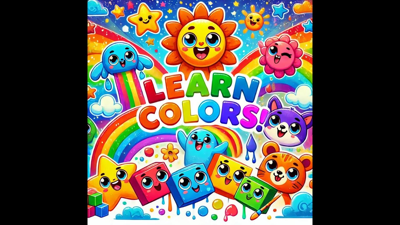 Color Song for Kids | Learn Colors with Fun Animated Characters! - YouTube