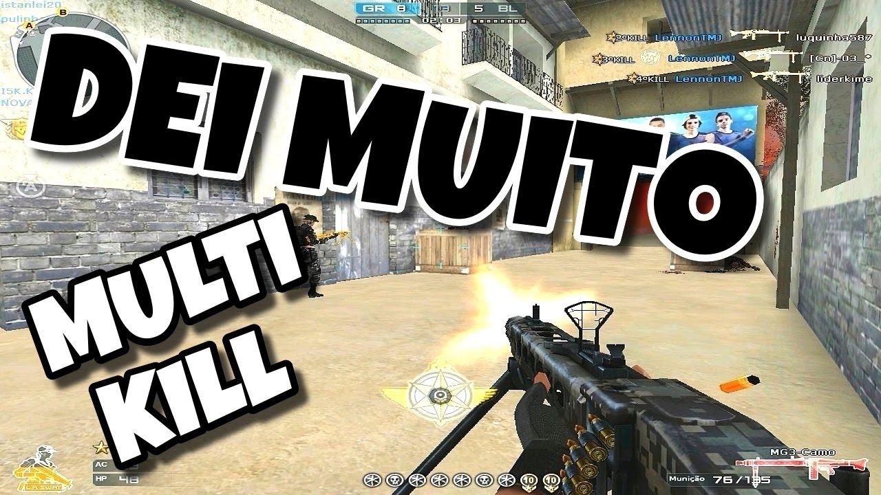 SÓ TRABALHO COM MULTI KILL | MG3 CAMO | CROSSFIRE AL - YouTube