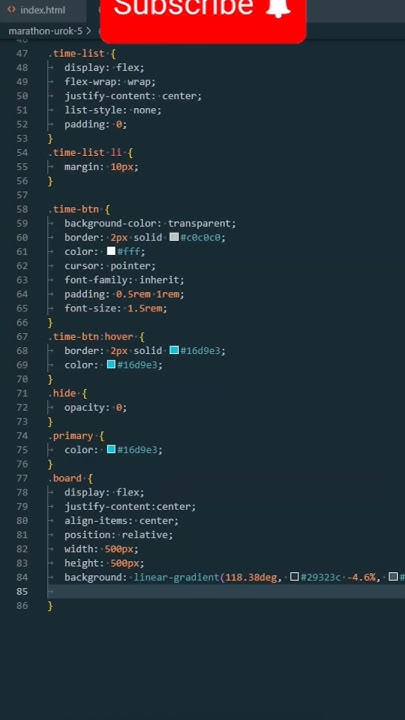 Вторая часть создания игры на реакцию Coding верстка Javascript Css3 Programming Html5 4711