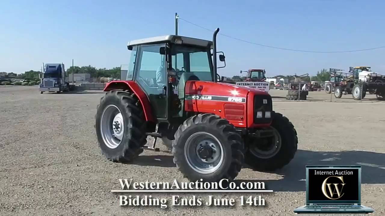 AgCo Allis 8765 For Sale At Auction! - YouTube