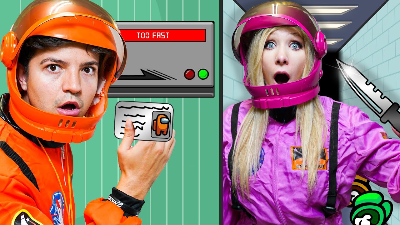 2300 IQ Real Life Impostor Plays vs Preston! - Among Us - YouTube