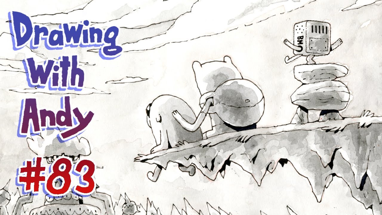 Drawing with Andy #83: Looking Back on Adventure Times - YouTube