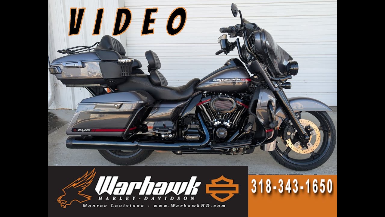 Super clean Harley-Davidson CVO limited with big motor kit Smokey gray ...