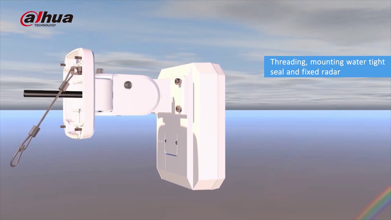 Guide d'installation Radar Dahua - YouTube