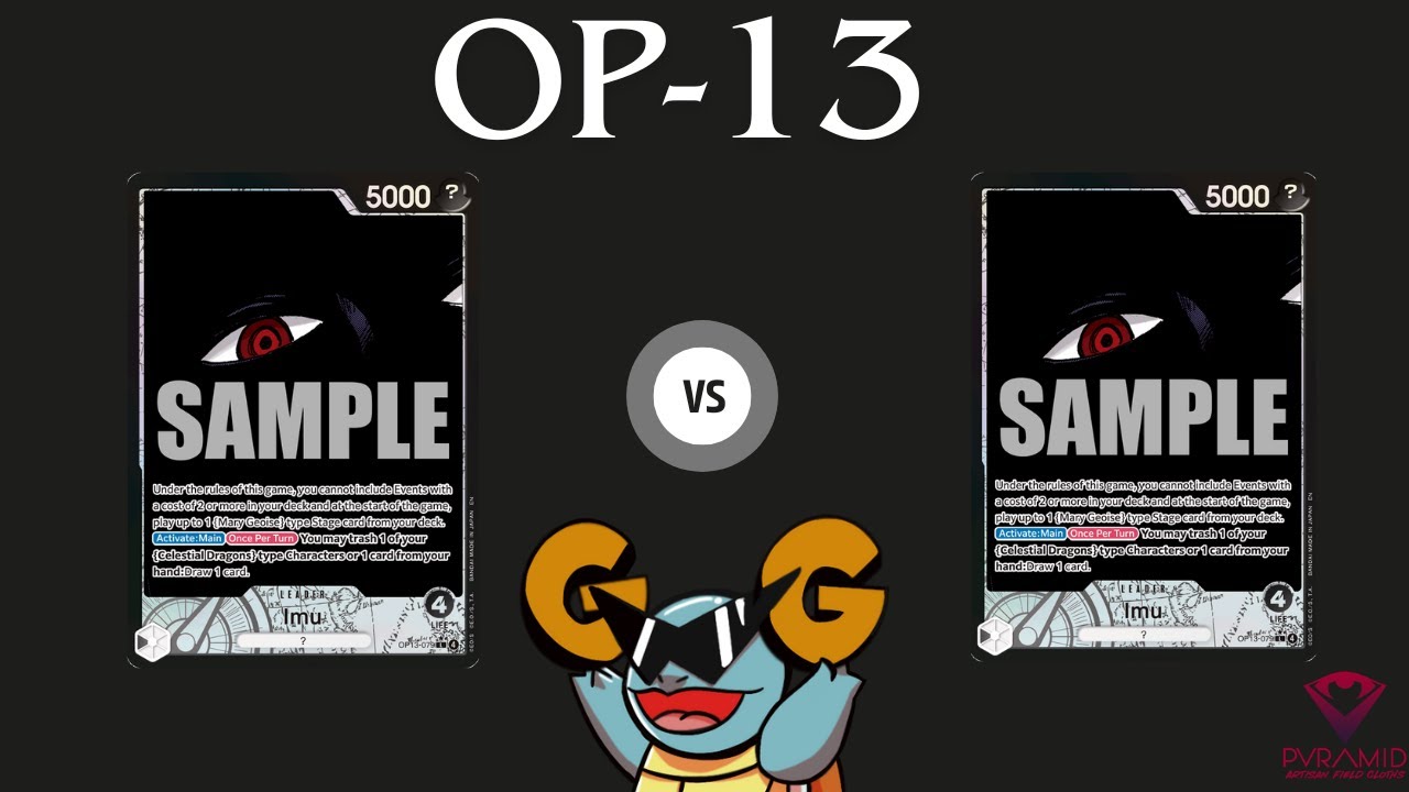 [OP-13] Black Imu Vs Black Imu! - YouTube