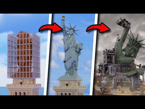 LEGO Statue of Liberty Evolution 🗽