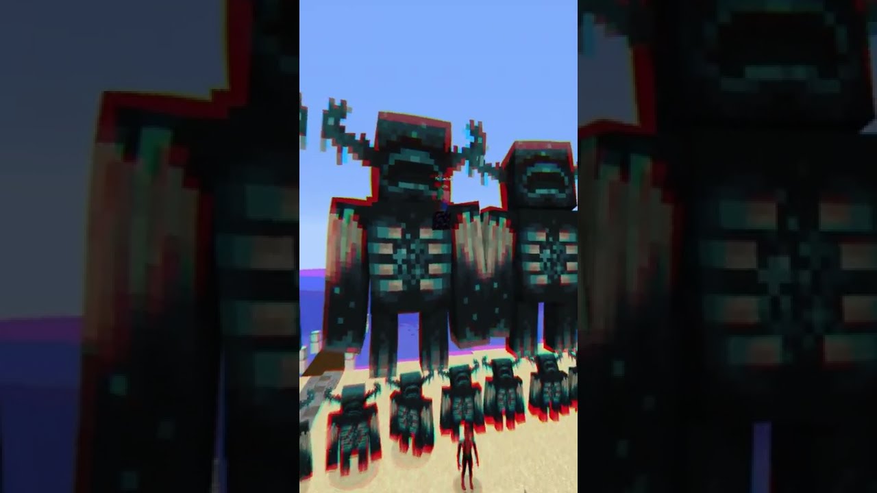 Minecraft Warden Fight! #minecraft #shorts - YouTube