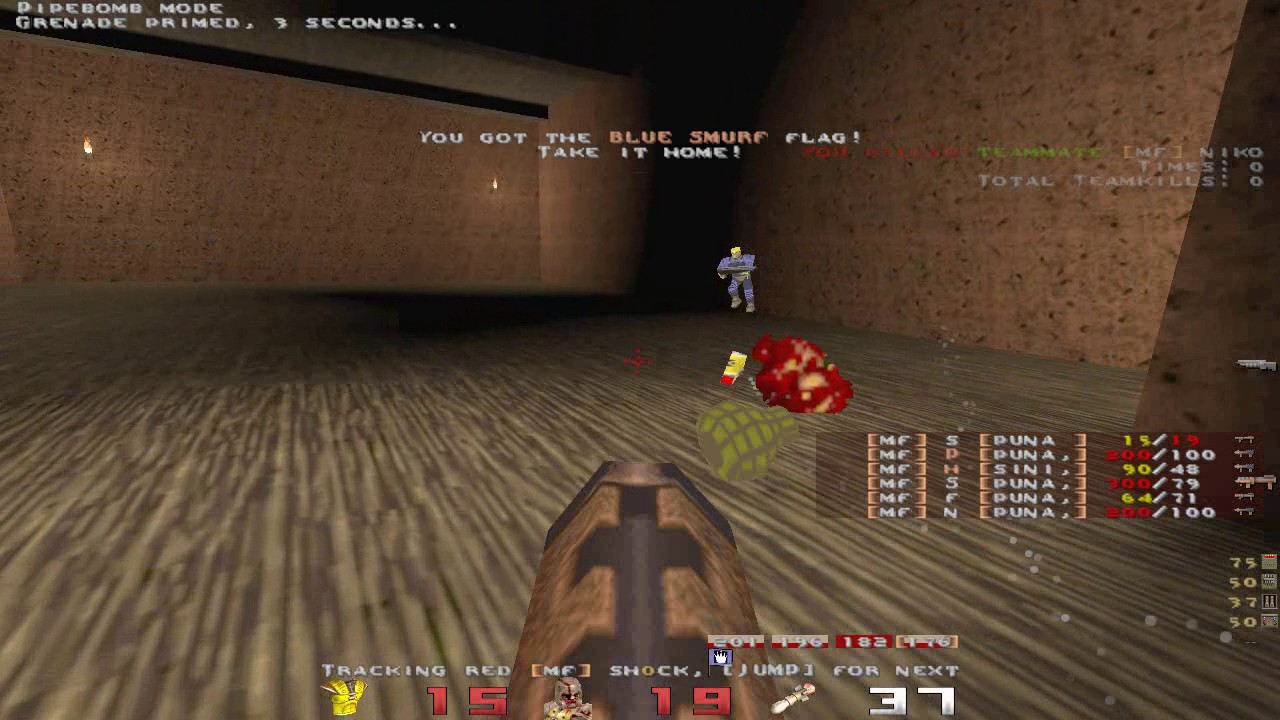 Quake Team Fortress (QWTF) - macfortress vs. FOLD I, pt. 2 - YouTube