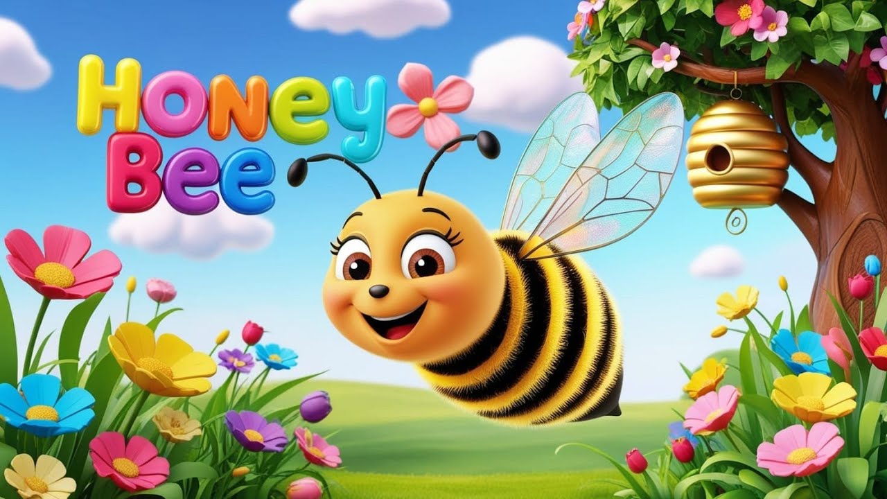 "Buzz Into Fun: The Ultimate Honey Bee Song for Kids | Nursery Rhymes ...
