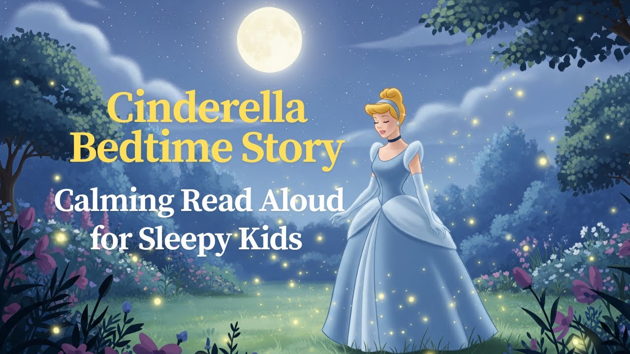 Cinderella Bedtime Story A Calming Read Aloud for Sleepy Kids - YouTube